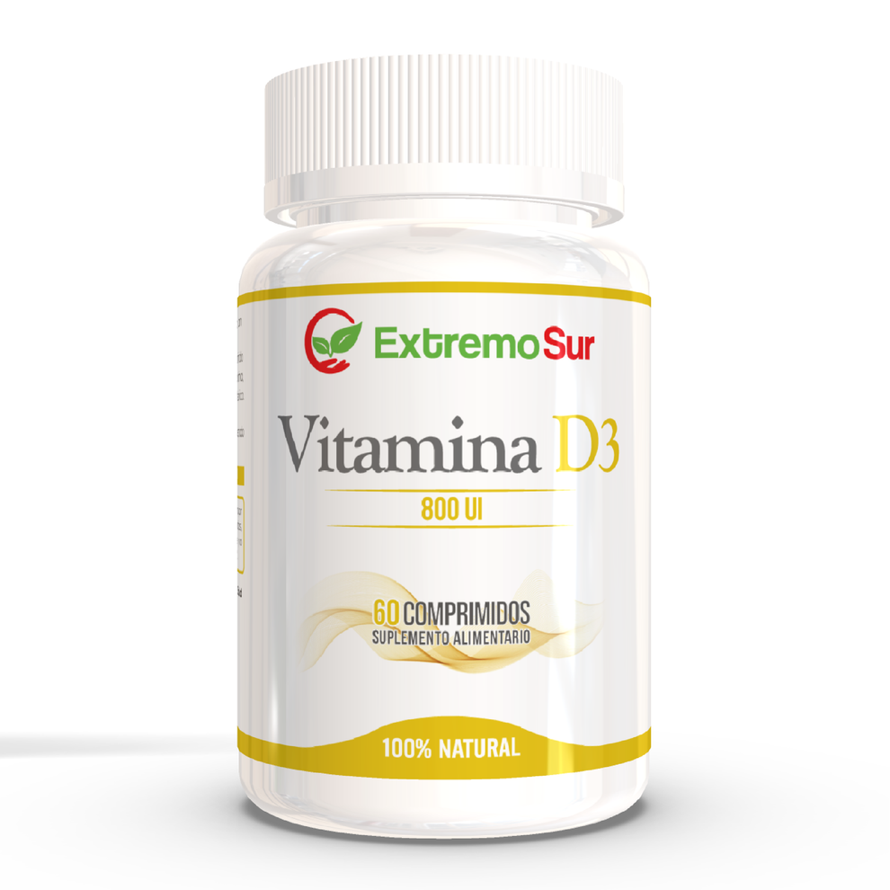 Vitamina D3 800 UI – Laboratorio Natural Extremo Sur